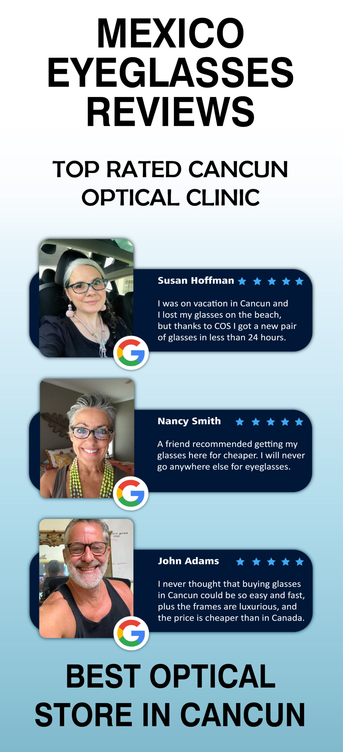 Cancun Optical Specialists | Certified Optometry Specialists