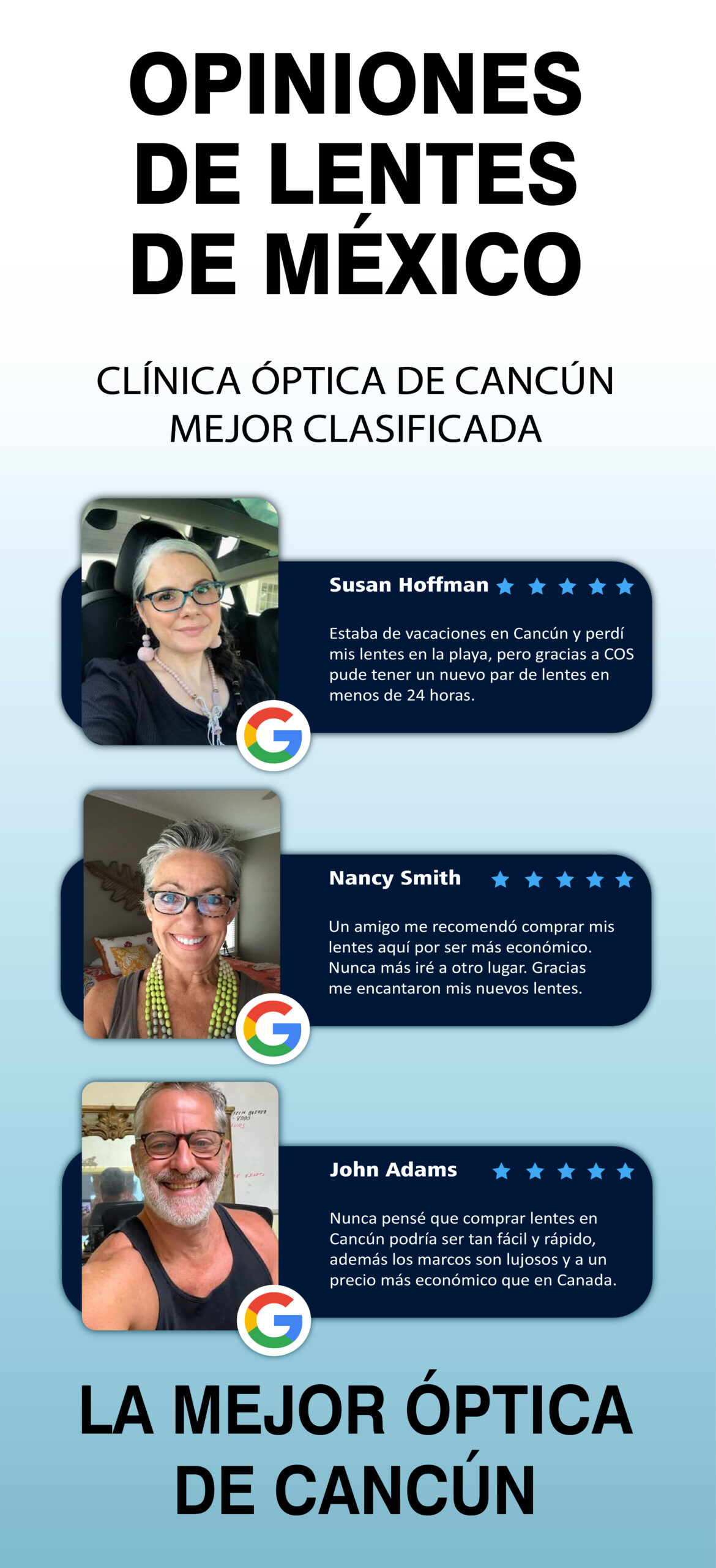 Cancun Optical Specialists | Turismo Médico, Lentes, optica